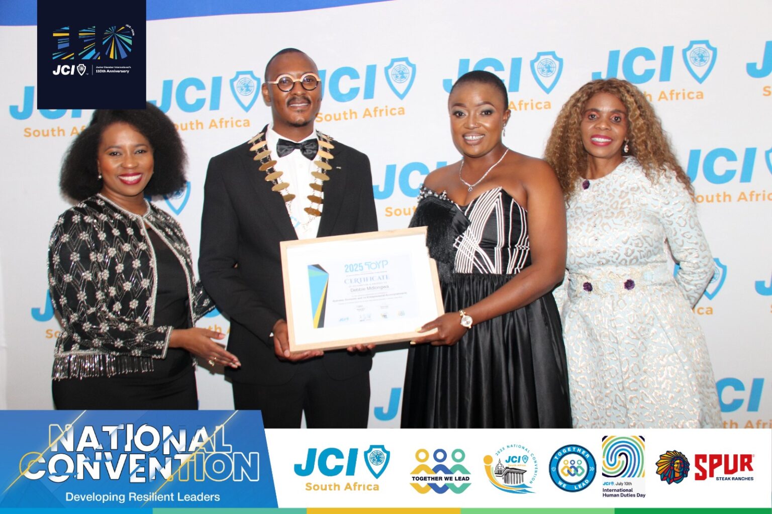 JCI SA Top Outstanding Young Person 2025 Winner - Leon Lategan